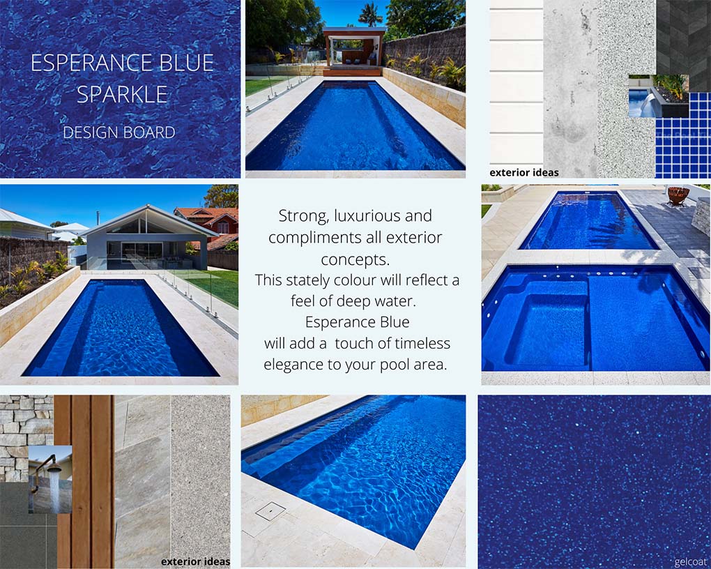 Fibreglass Swimming Pool Advanced Pool Colour Technology