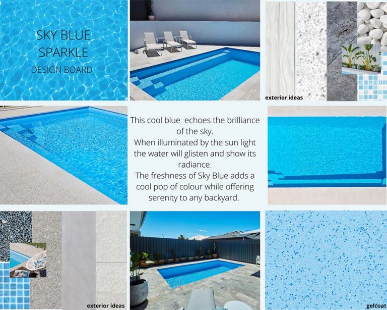 Fibreglass Swimming Pool Advanced Pool Colour Technology